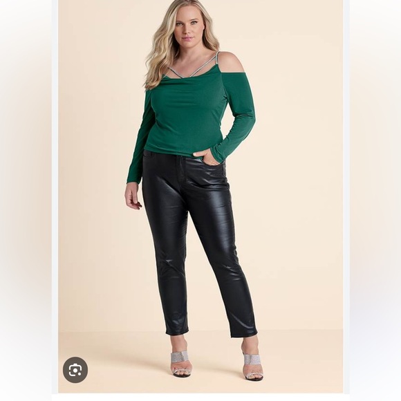 VENUS | Pants & Jumpsuits | Venus Faux Leather Pants | Poshmark